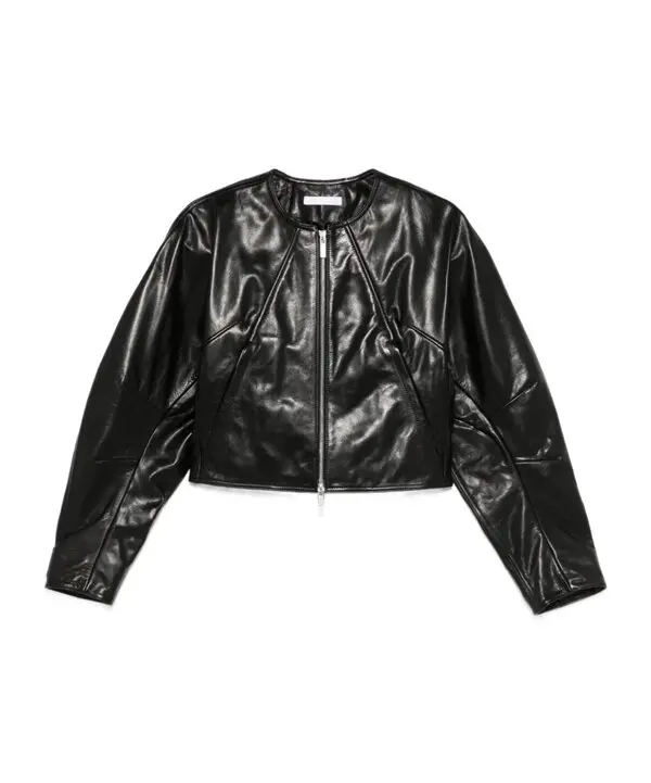 Helmut Lang Articulated Leather Jacket - Black