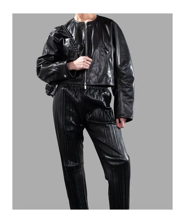 Helmut Lang Articulated Leather Jacket