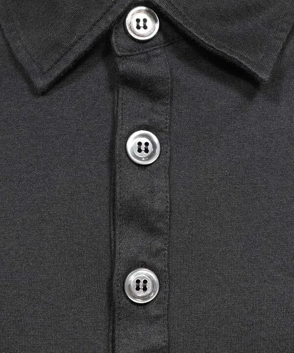 Kiton Short-sleeved Polo Shirt - Black