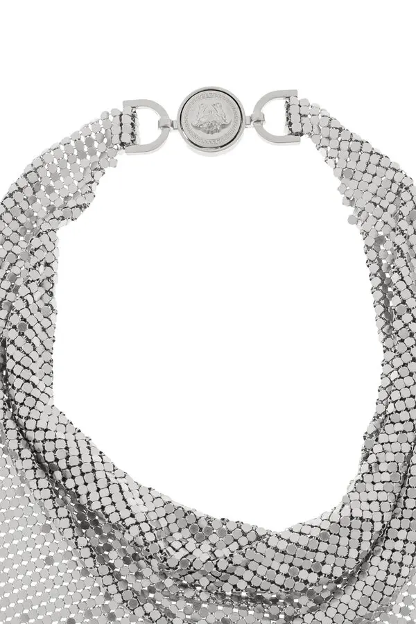 Versace Medusa Head Embellished Necklace