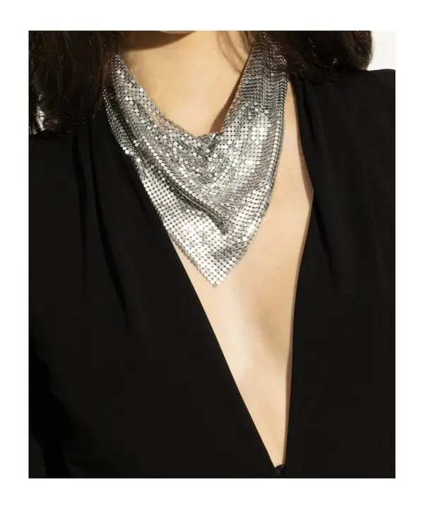 Versace Medusa Head Embellished Necklace