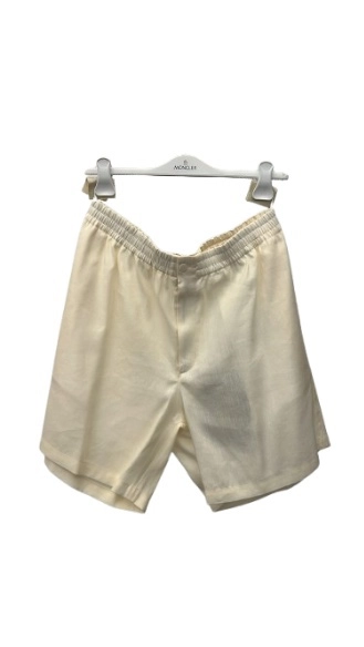 Moncler X Gilga Farm Donald Glover Linen Blend Shorts - White