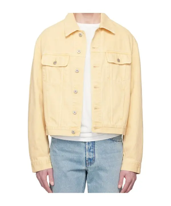 Jacquemus Long Sleeve Casual Jacket - Light Beige