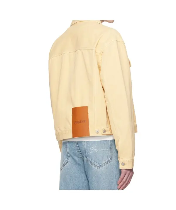 Jacquemus Long Sleeve Casual Jacket - Light Beige