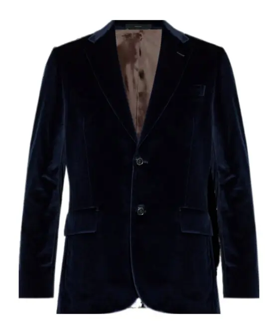Paul Smith Velvet Blazer - Black