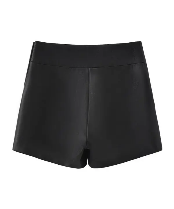 Marissa Chiara Embellished Button Shorts
