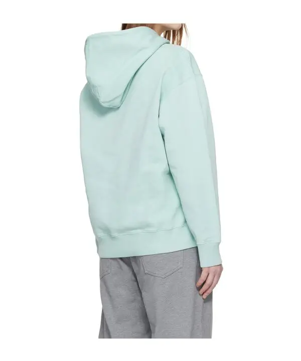MAISON MARGIELA Logo Patch Hoodie - Light Turquoise
