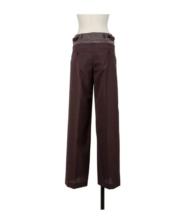 Sacai Belt Loop Casual Pants