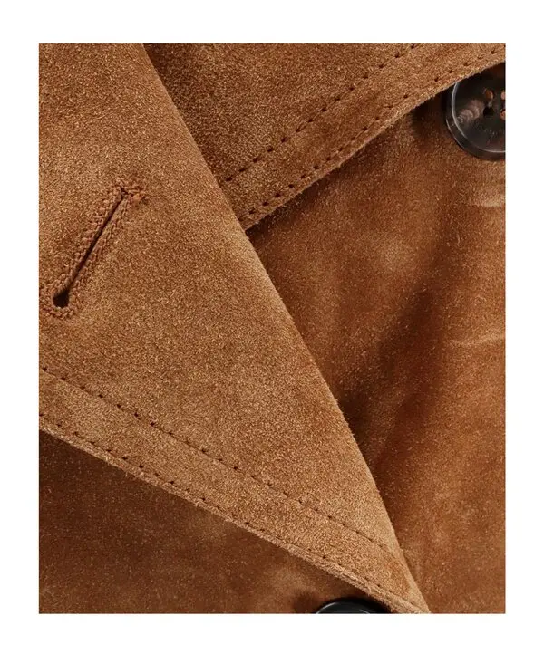 Saint Laurent Double-breasted Trench Coat