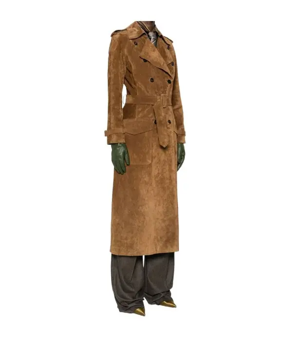 Saint Laurent Double-breasted Trench Coat
