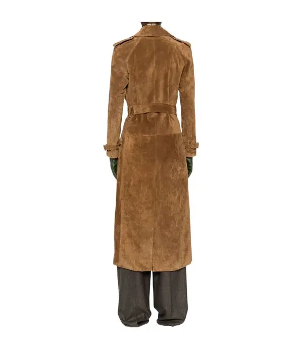 Saint Laurent Double-breasted Trench Coat