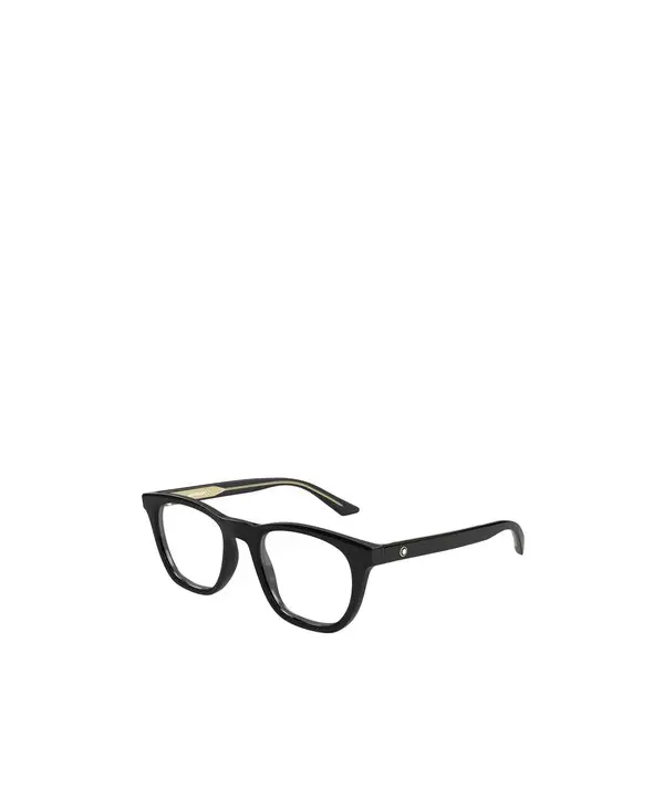 Montblanc Square Frame Eyeglasses - Black