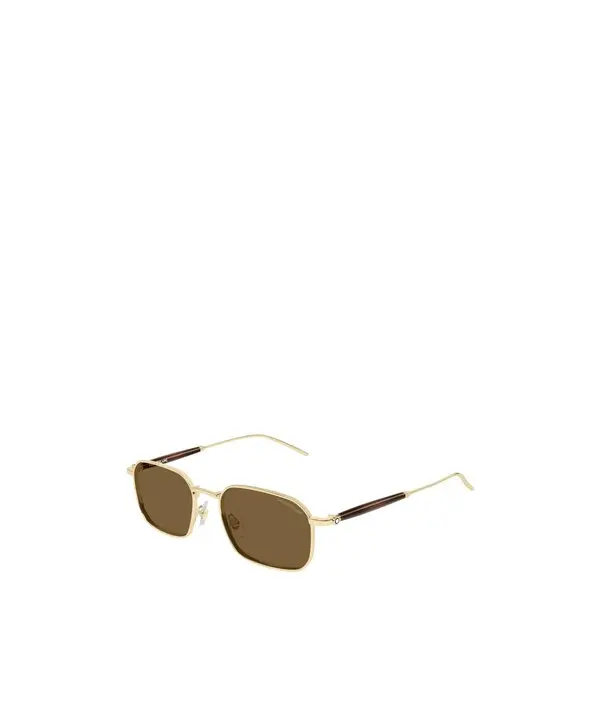 Montblanc Square Frame Sunglasses - Brown