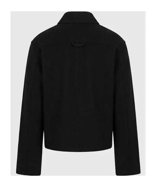 RIER Collared Long-sleeved Polo Shirt