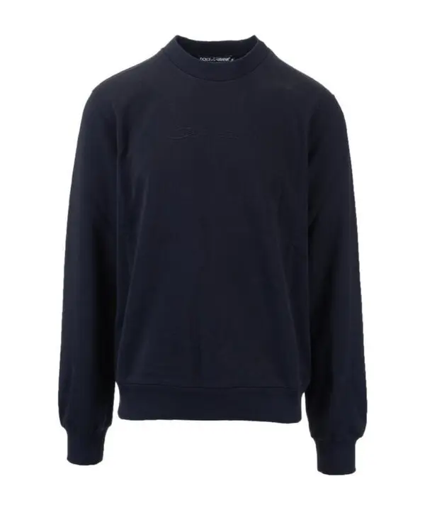 Dolce & Gabbana Crew-neck Sweatshirt - Black