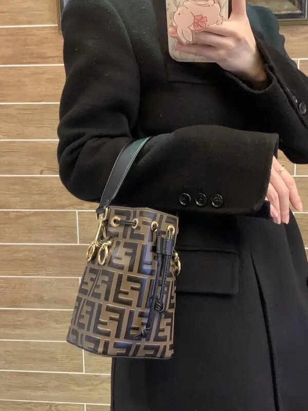 Fendi Mon Tresor Mini Bucket Bag