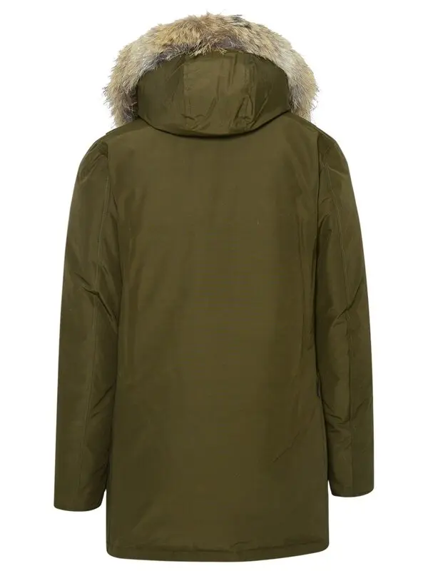 Woolrich Arctic Hooded Padded Parka - Green