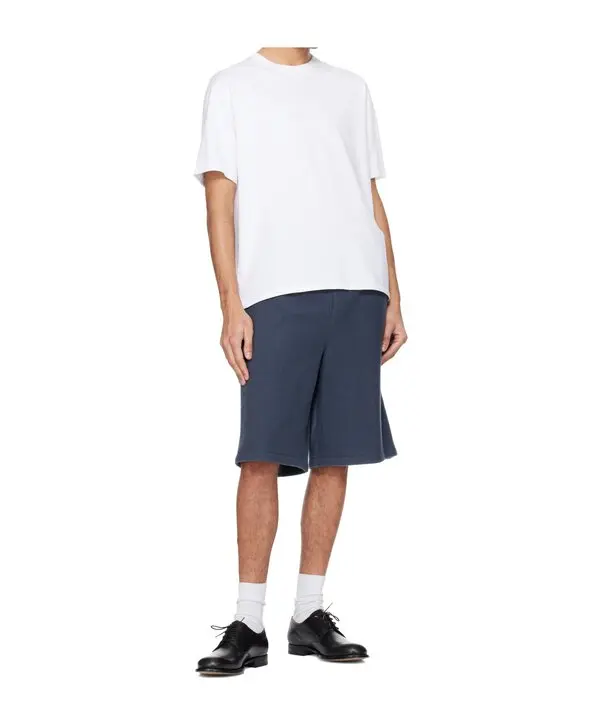 RIER Wool Elastic Waist Shorts - Blue