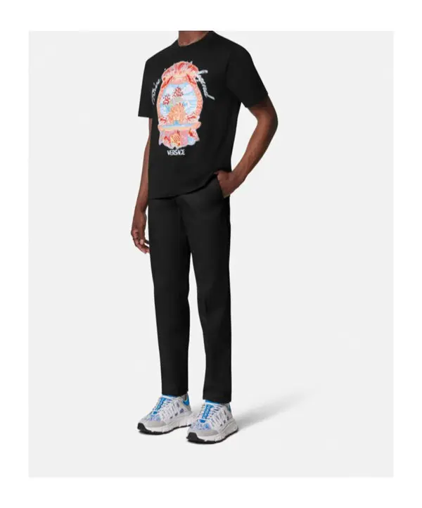 Versace Pattern-printed Crewneck T-shirt