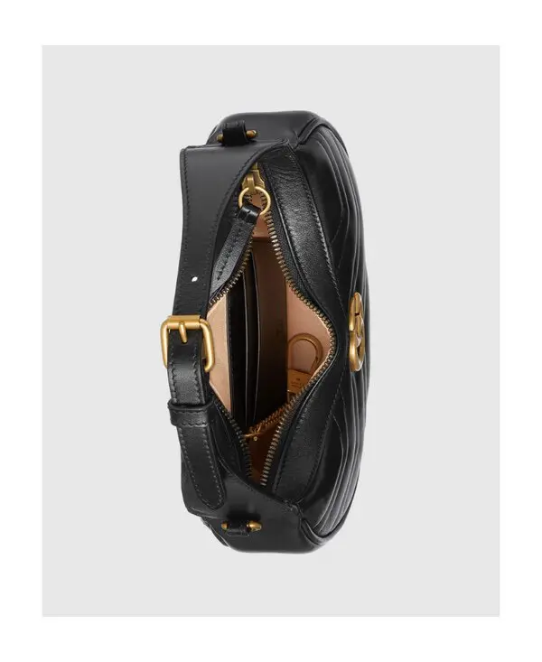 Gucci Gg Marmont Half-moon Mini Bag