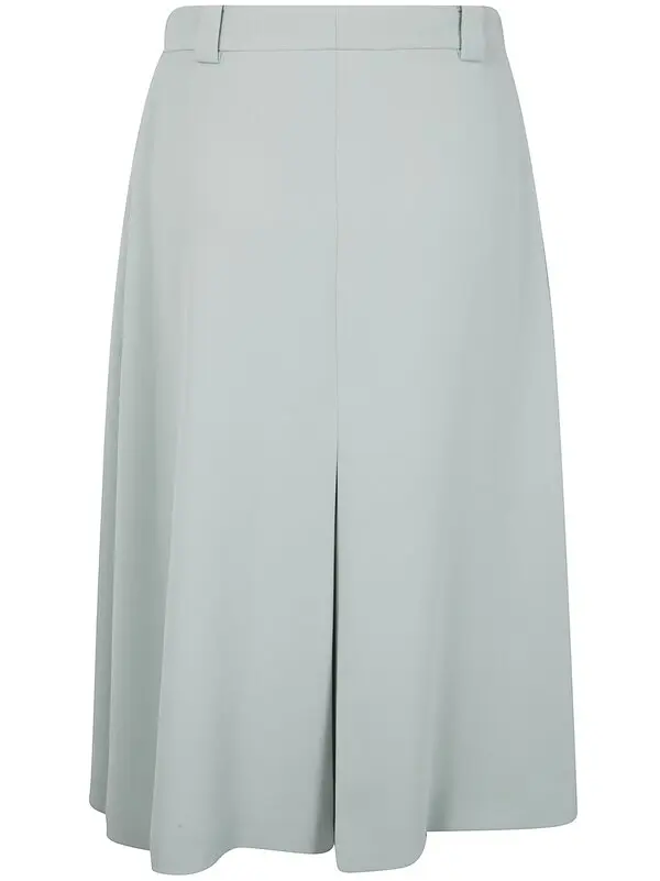 N.21 Pleated Midi Skirt