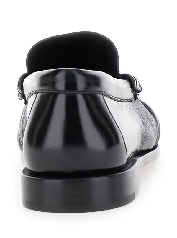 Saint Laurent Le Loafer Slip-on Loafers - Black