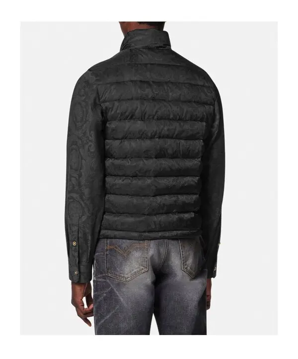 Versace Stand Collar Puffer Vest
