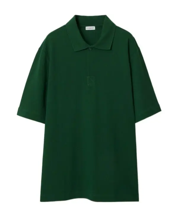 Burberry Short Sleeved Polo Shirt - Green