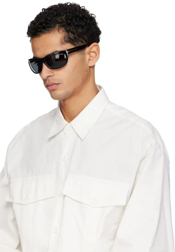 TOM FORD Cat Eye Frame Sunglasses - Gray