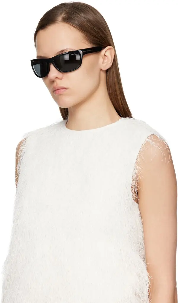 TOM FORD Cat Eye Frame Sunglasses - Gray