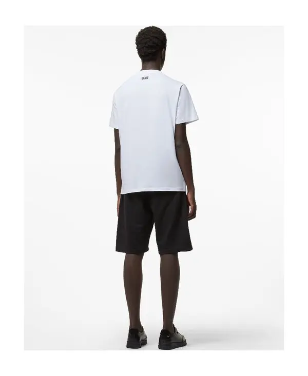 Gcds Logo Printed Drawstring Bermuda Shorts