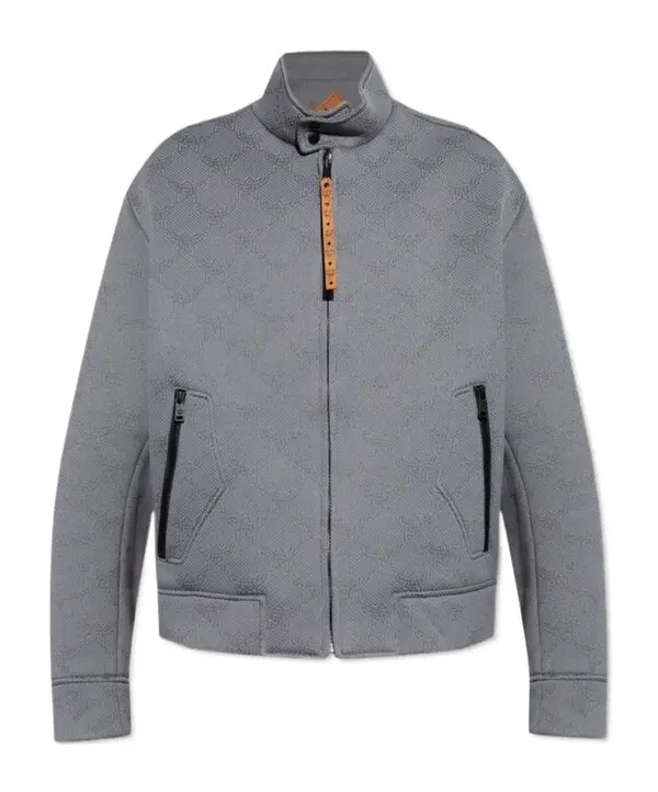 Mcm Varsity Jacket - Grey
