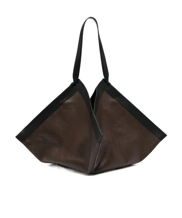 Yuzefi Large Wonton Shoulder Bag - Black