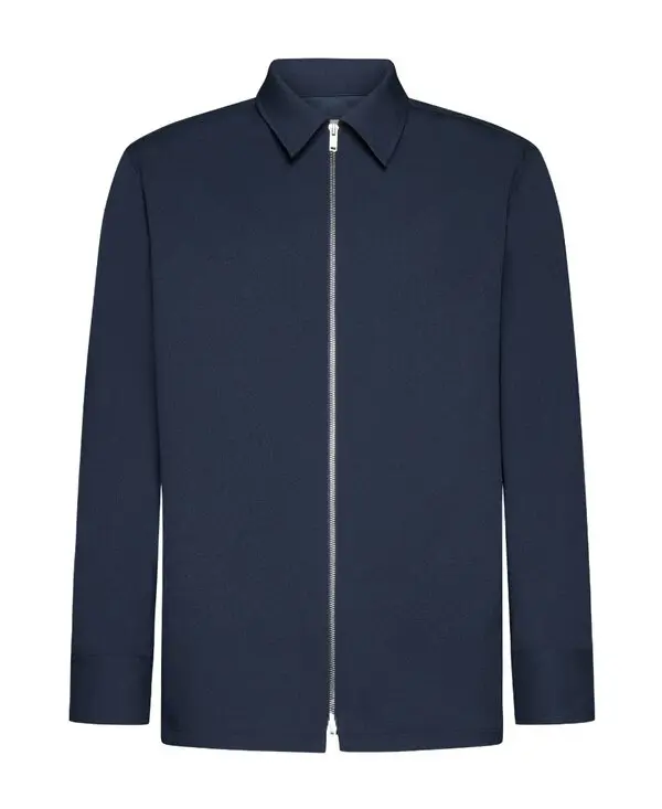 JIL SANDER Zip-up Shirt Jacket