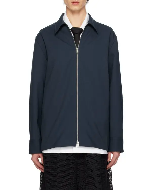 JIL SANDER Zip-up Shirt Jacket