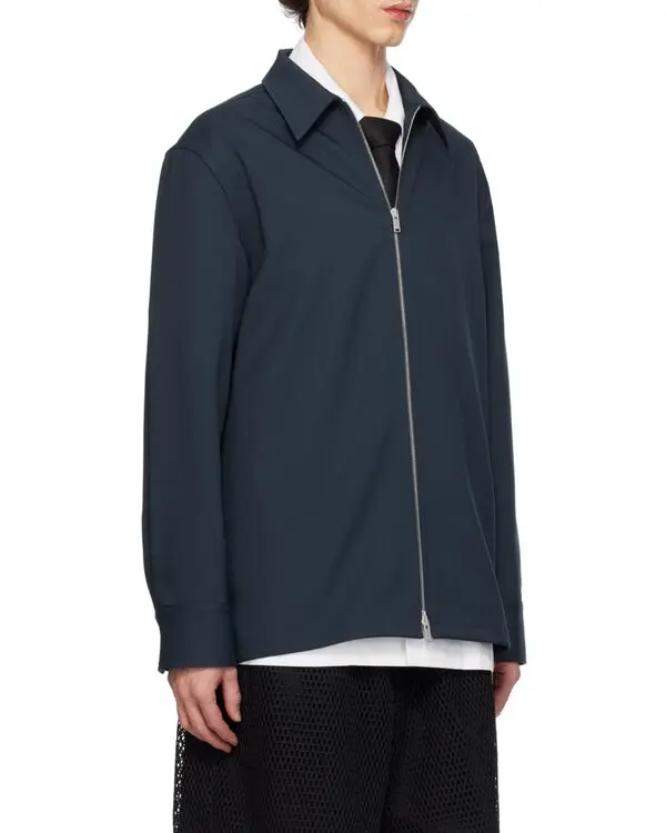 JIL SANDER Zip-up Shirt Jacket