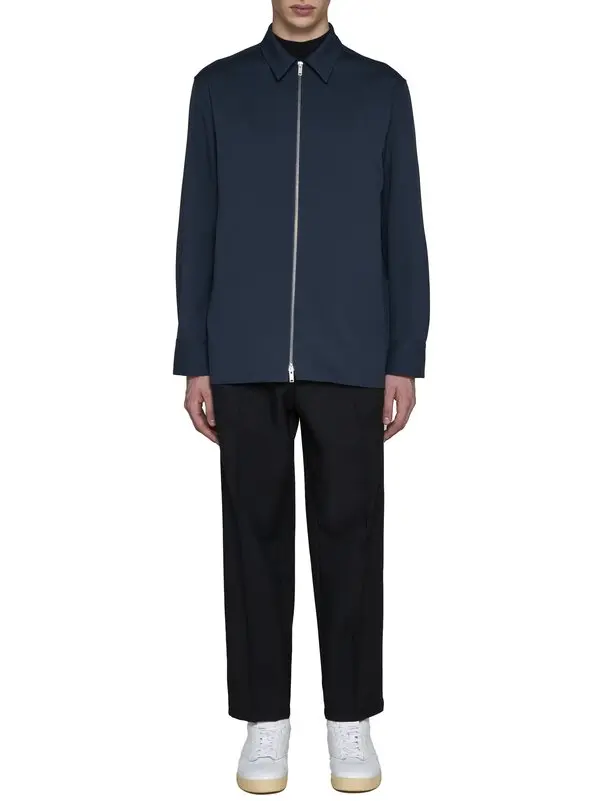 JIL SANDER Zip-up Shirt Jacket