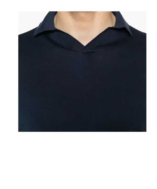 Fedeli Open Neck Polo Shirts