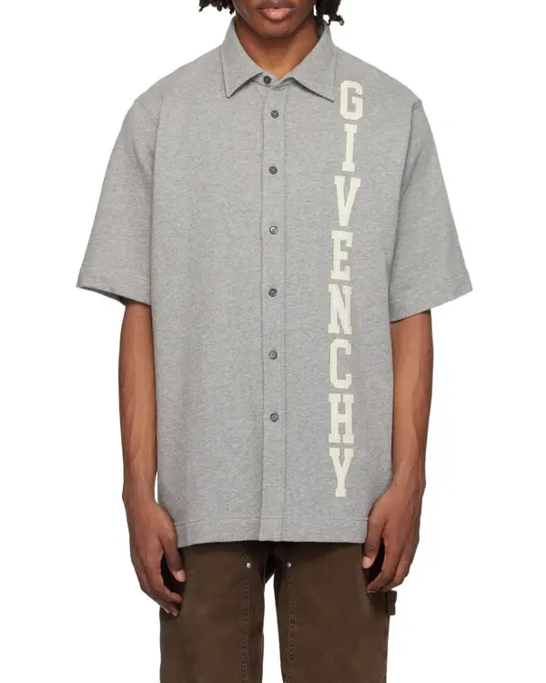 Givenchy Logo Printed Short-sleeved Shirt