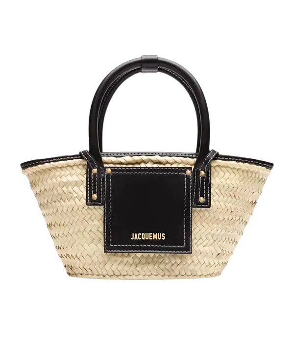 Jacquemus Le Petit Soli Basket Bag - Nude