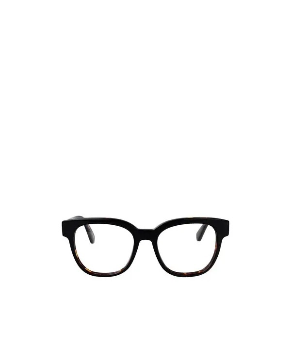 Off-White Square Frame Eyeglasses - Black