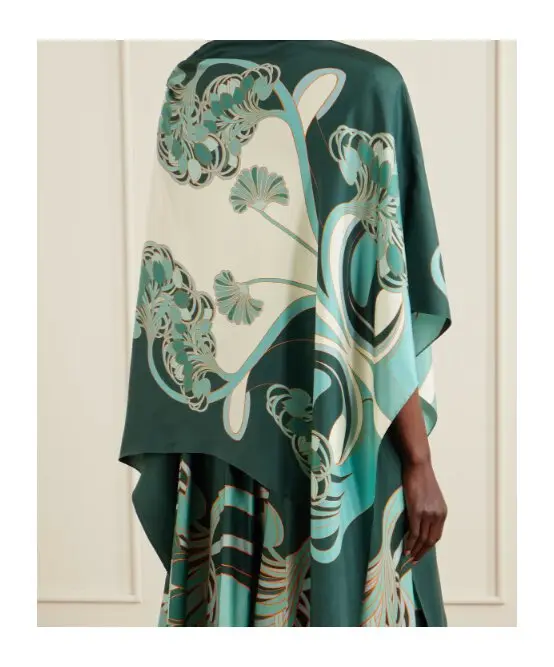 La DoubleJ Full-on Foulard Silk Scarf