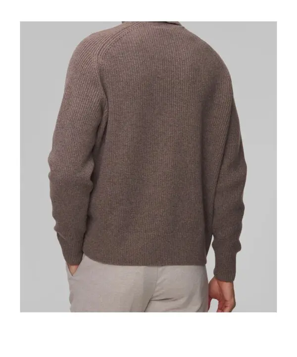 Hugo Boss Ribbed Knit Turtleneck Jumper