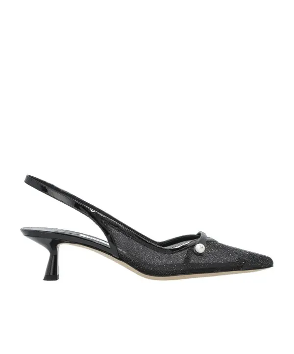 JIMMY CHOO Amita Pointed Toe Slingback Pumps