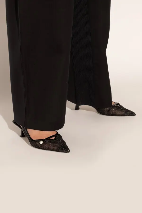 JIMMY CHOO Amita Pointed Toe Slingback Pumps