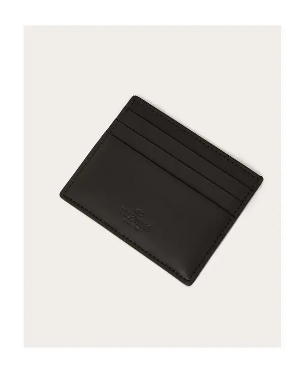 Valentino Garavani Vltn Logo-print Cardholder - Green