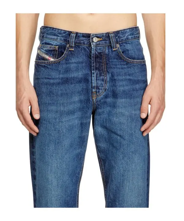 DIESEL® Straight-leg Cotton Jeans