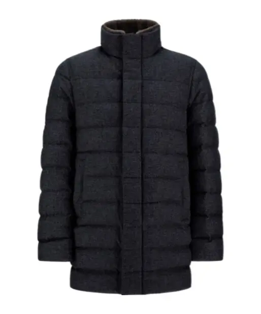 Herno Down Jacket With Long Sleeves - Black