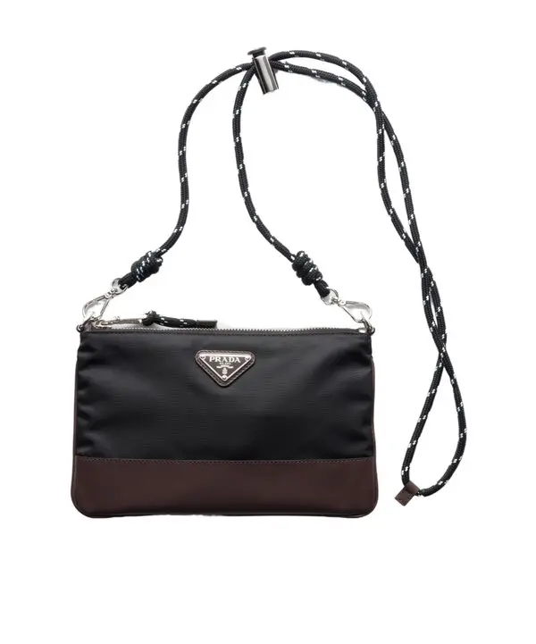 Prada Speedrock Re-nylon Smartphone Case - Black
