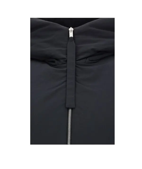 JIL SANDER Zip-up Hooded Gilet